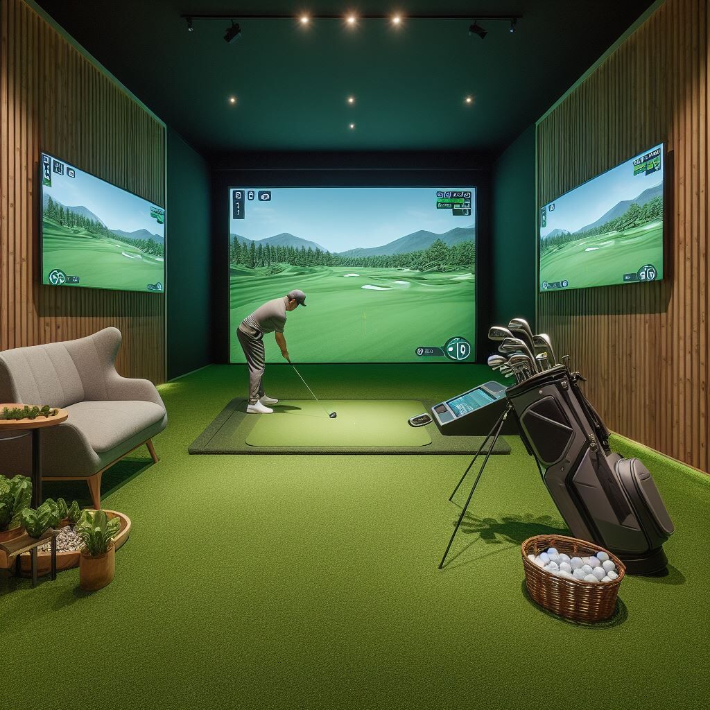 Golf Simulator Flooring - How To Easily Add The Finishing Touch